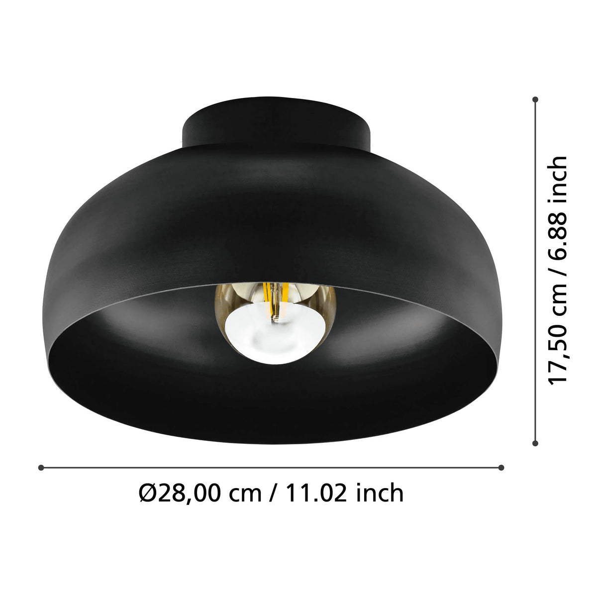 EGLO part no 900553 EGLO Lighting Indoor Ceiling Light Fitting MOGANO 2 ...
