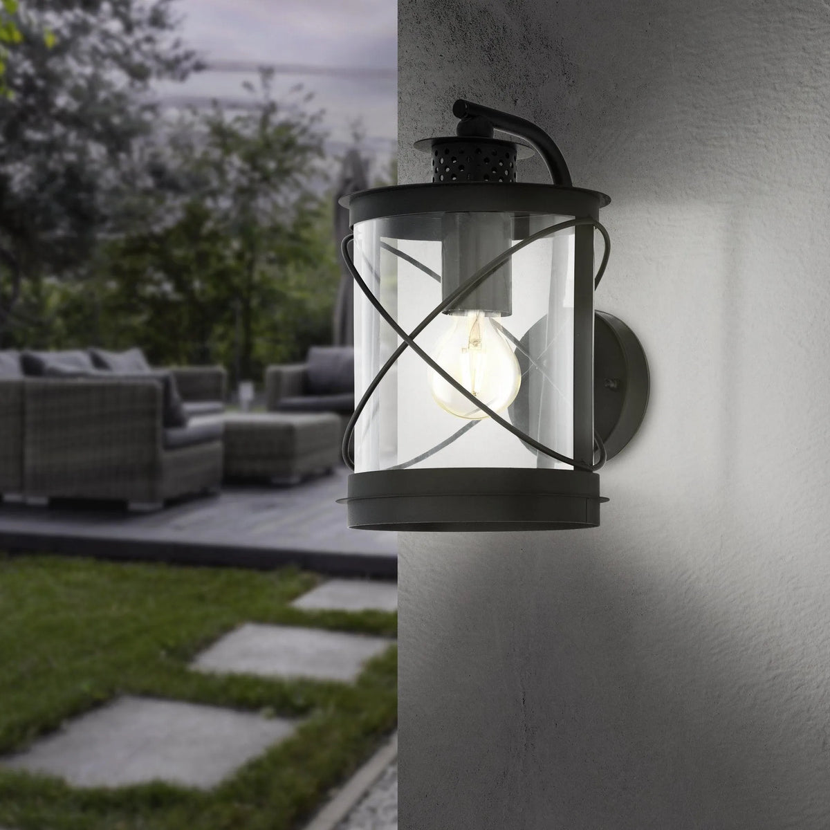 EGLO part no 94843 EGLO Lighting Outdoor Wall Light Fitting HILBURN ...