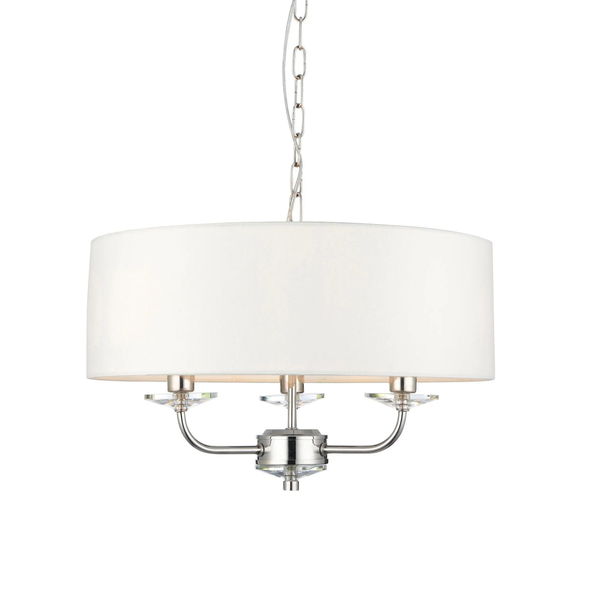 Endon lighting Nixon range 60129 - 3 lamp Pendant Light at great prices ...