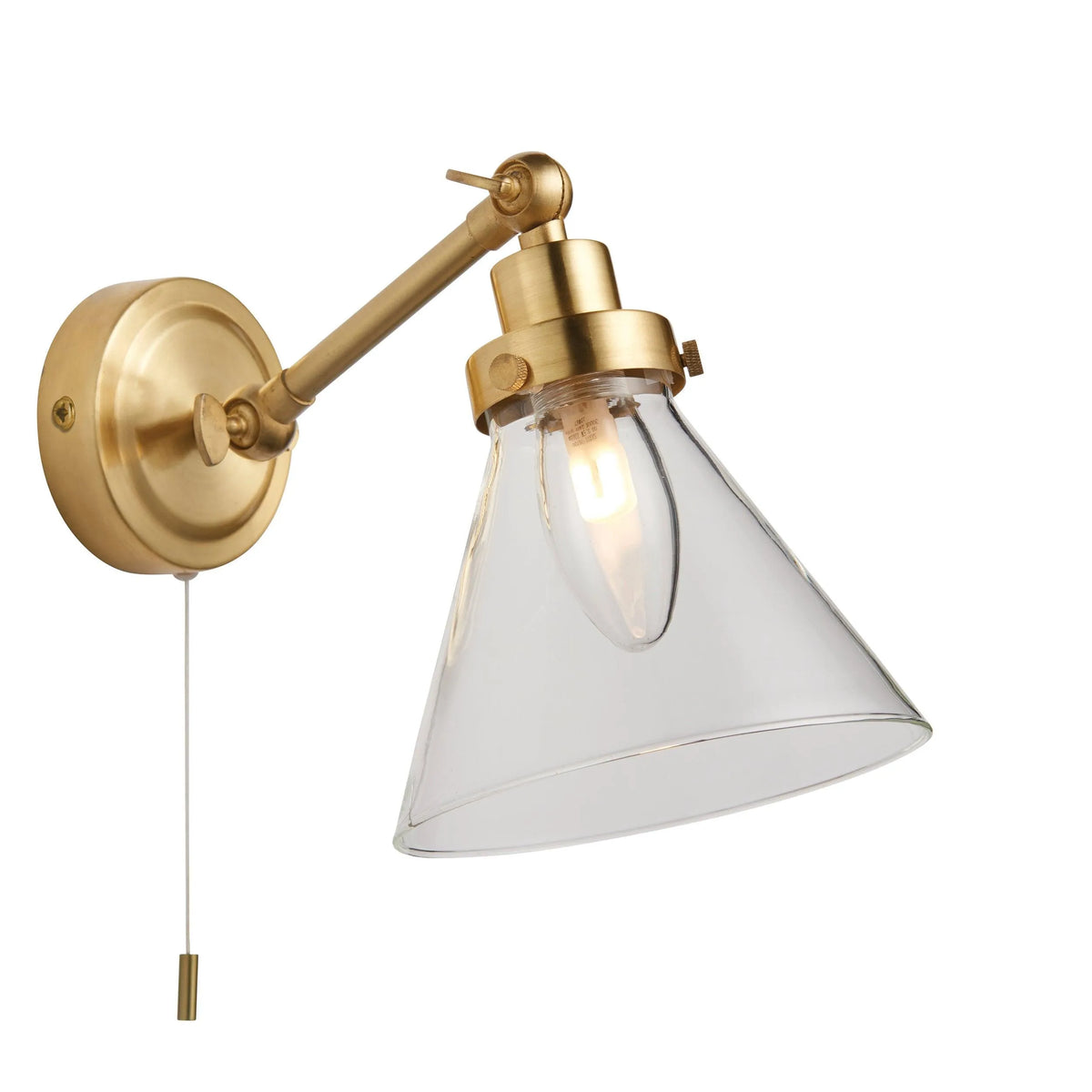 Endon lighting Faraday range 93854 - 1 lamp Wall Lights at great prices ...