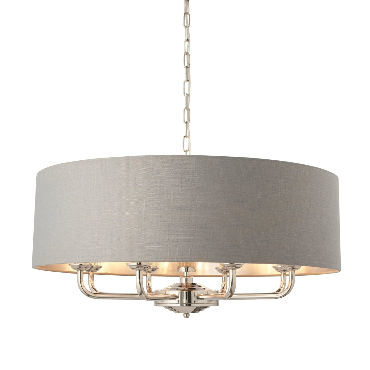 Endon lighting Highclere range 94415 - 8 lamp Pendant Light at great ...