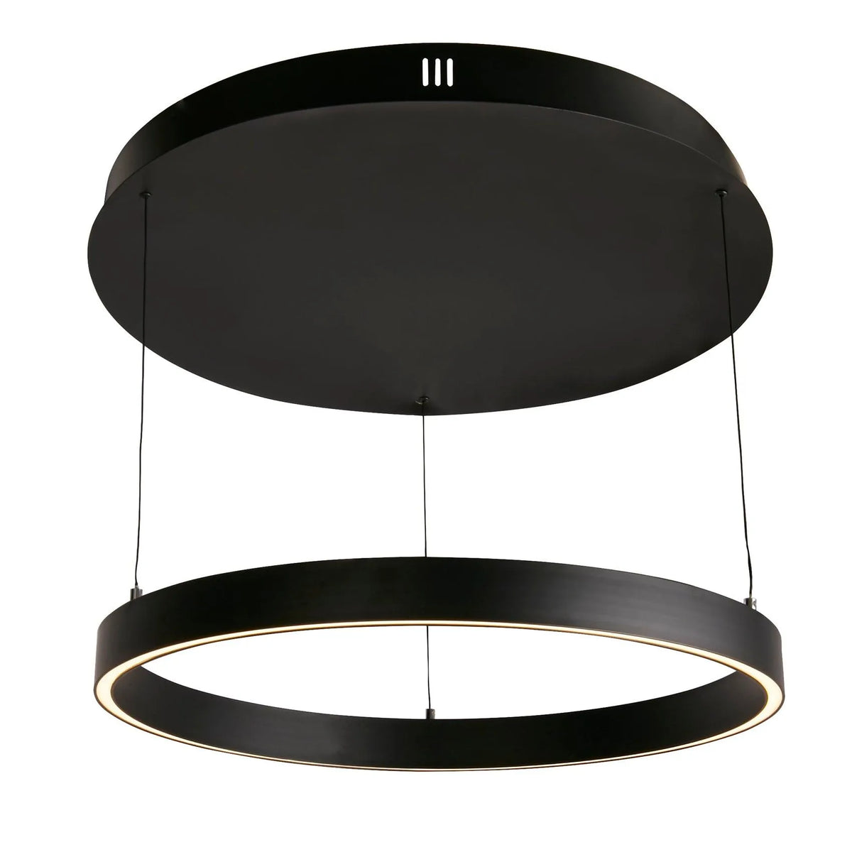 Searchlight Layla Gesture Control Pendant - Black Metal & Opal Acrylic ...